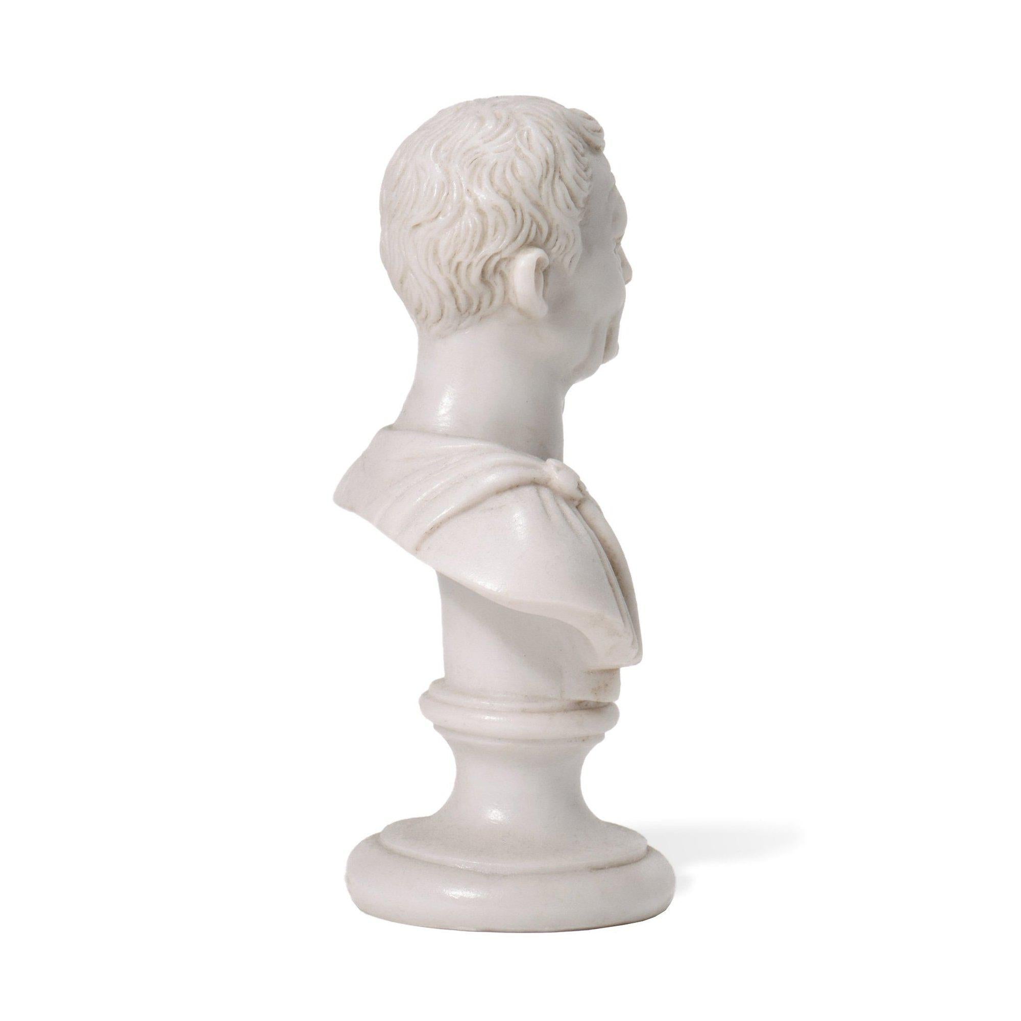 Julius Caesar Head Statue